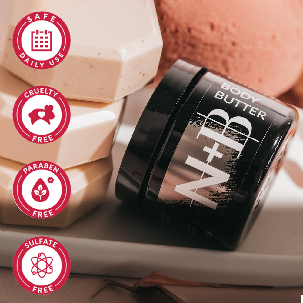 Whipped Body Butter with Argan Oil + Vitamin E – Nicole and Brizee Beauty